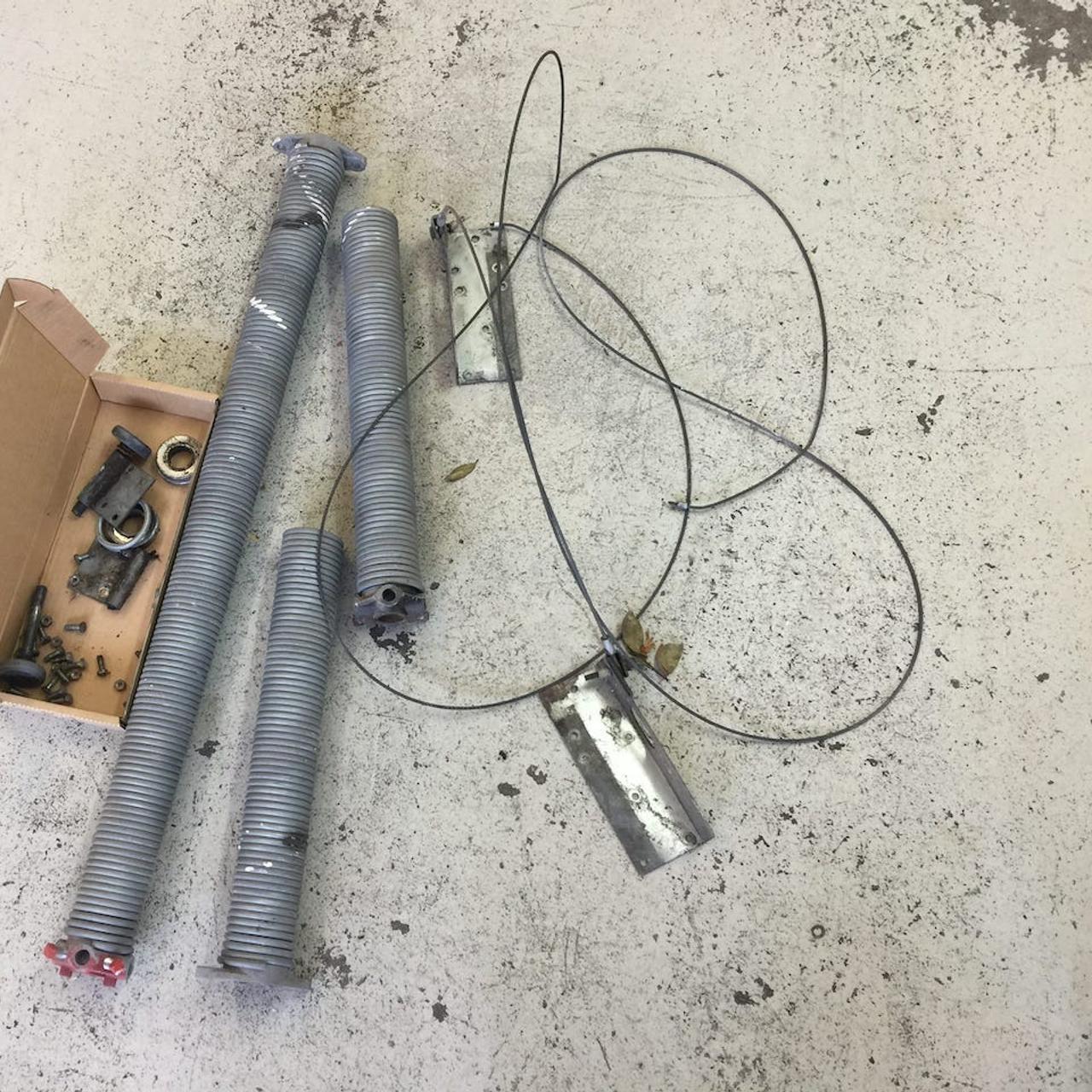 Garage door parts